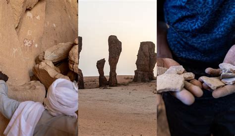 Saara Verde Arqueólogos Encontram Pinturas E Vestígios De Um Deserto