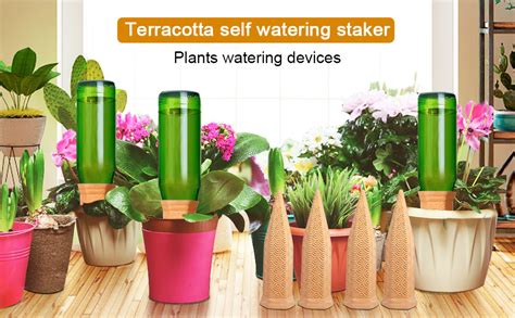 Plant Watering Spikes 12 Packterracotta Plant Watering