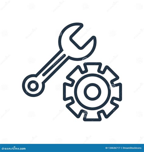 Function Icon Vector Isolated On White Background Function Sign