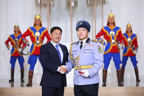 Цэнд Очирын Цогтбаатарт Гавьяат тамирчин цол хүртээлээ