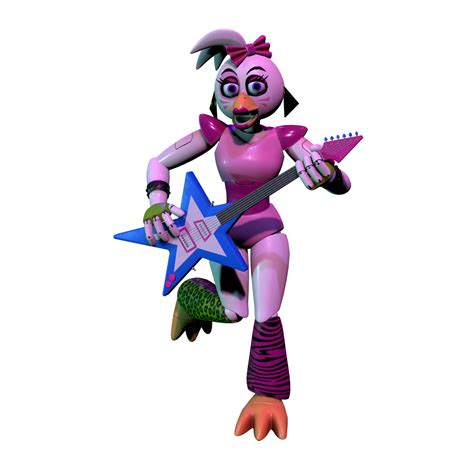 Glamrock Chica Render By Firebear101 On Deviantart