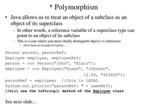 Ppt Java 212 Inheritance And Polymorphism Powerpoint Presentation Free Download Id770630