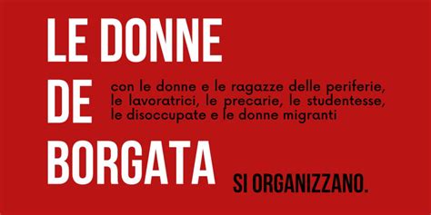 Le Donne De Borgata Si Organizzano Rete Dei Comunisti