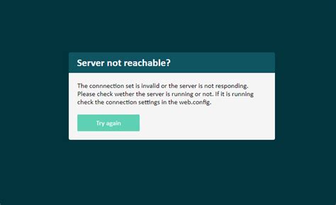 wat te doen met de foutmelding server not reachable boxwise
