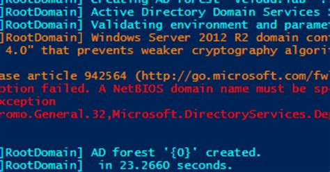 POWERSHELL DSC XACTIVEDIRECTORY ERROR A NETBIOS DOMAIN NAME MUST BE SPECIFIED VGeek Tales