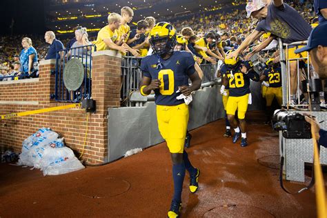 Michigans Mike Sainristil Settling Into New Position On Defense