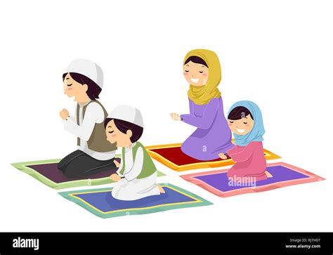 Muslim Prayer Clipart