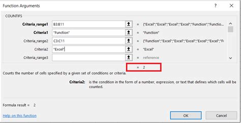 Countifs Function Formula Example Count Multiple Criteria Wall