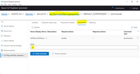 Azure Iot Hub Get List Of Direct Methods Registered With IotHub Device Stack Overflow