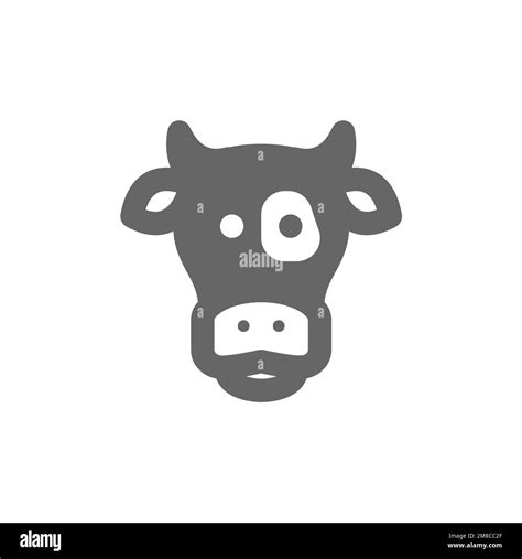 Cow Icon Common Graphic Resources Vector Illustration Stock Vector