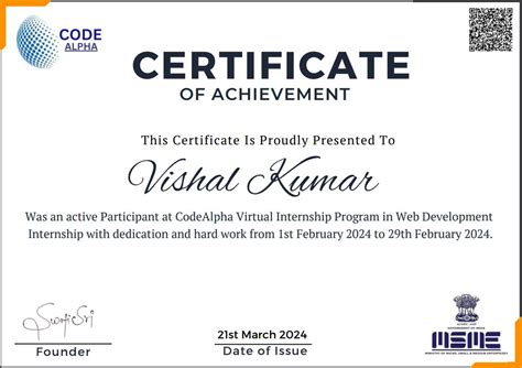 Codealpha Webdevelopment Internship Careergrowth Computerscience
