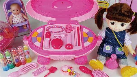 아기인형 콩순이 캔디 립스틱 헤어 뷰티 자동차 장난감 이야기 놀이 토이몽tv 네이버 Tv