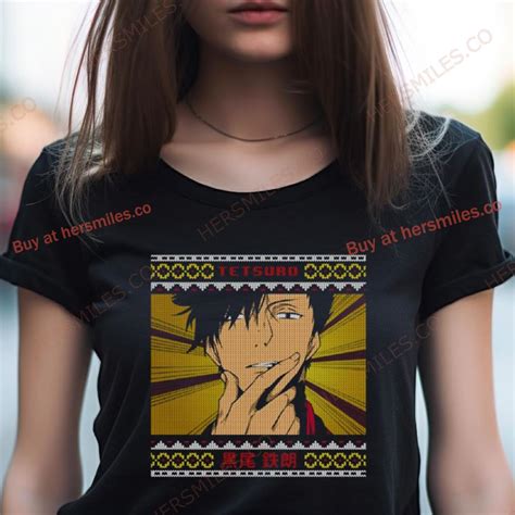 Haikyuu Fan Art Kuroo Tetsurou Christmas Shirt Hersmiles