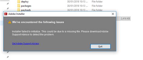Installation Fails ELearning