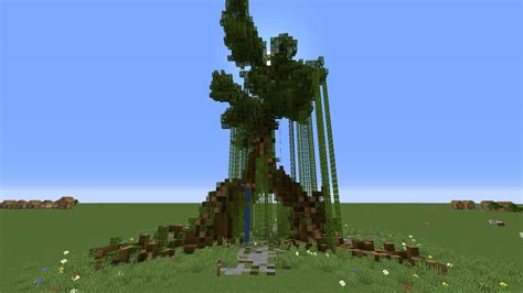 Giant Tree I Built For Spawn On My Friends Server Rminecraft