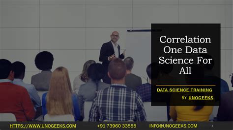 Correlation One Data Science For All