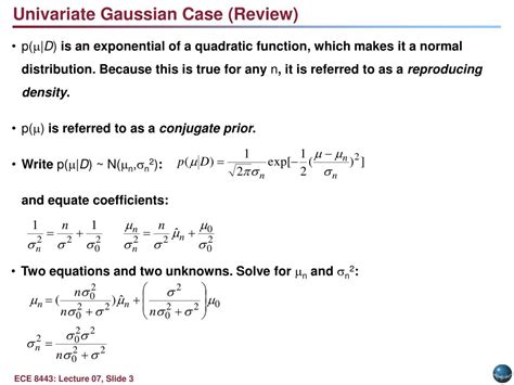Ppt Lecture 07 Maximum Likelihood And Bayesian Estimation Powerpoint