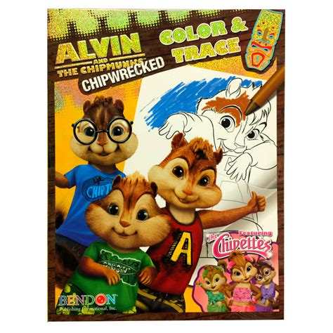 Alvin Chipmunks Chipwrecked Coloring Pages 2025