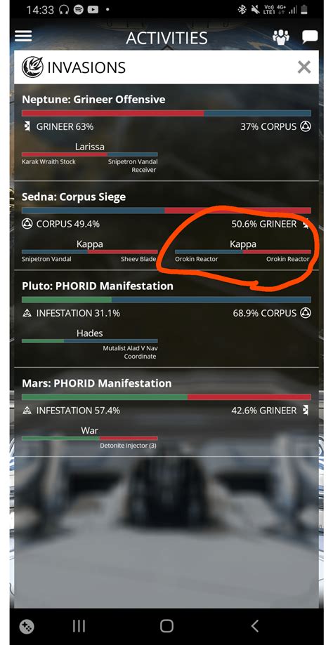 Orokin Reactors Up For Grab Rwarframe