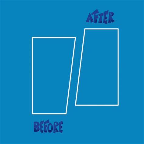 Premium Vector Before And After Template Vector Illustration