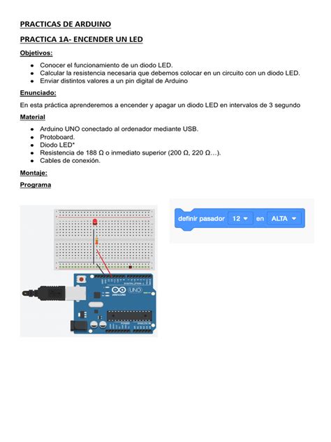 25 Practicas De Arduino Alumnos Pdf