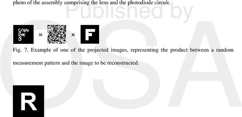 Figure 7 From An Active Illumination Single Pixel Camera Based On Compressive Sensing Semantic