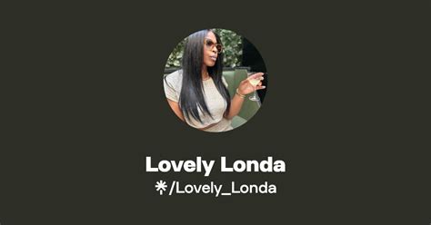 Lovely Londa Instagram Tiktok Linktree