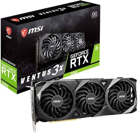 MSI GEFORCE RTX 3090 VENTUS 3X 24G OC-