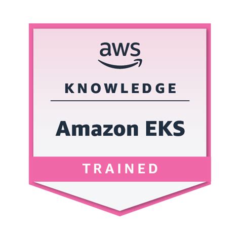 Aws Knowledge Amazon Eks Training Badge Credly