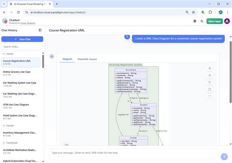 Ai Class Diagram Generator Visual Paradigm Ai