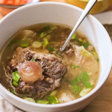 Oxtail Soup Recipe