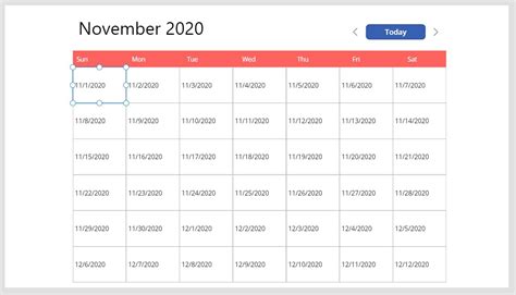 Make A Calendar In Power Apps Part Matthew Devaney