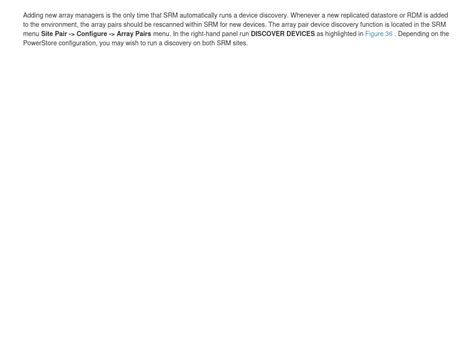 Array Manager Device Discovery Dell Powerstore Vmware Live Site