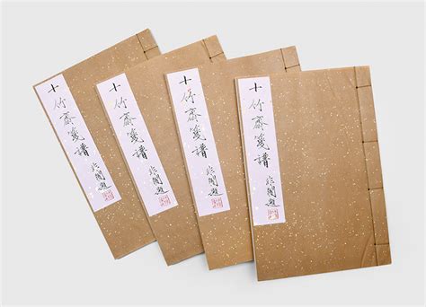 Shizhuzhai Jianpu Decorated Letter Papers From The Ten Bamboo Studio