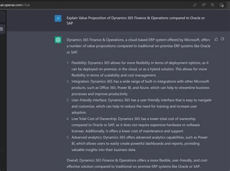 Hans Westphal On Linkedin Chatgpt D365 Finance Operations