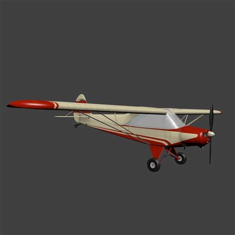 Piper Pa 18 Super Cub Free 3d Models My Xxx Hot Girl