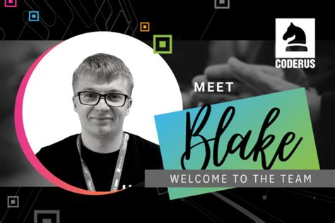 Blake Joins As Qa Tester And Developer Coderus Culture Blogs