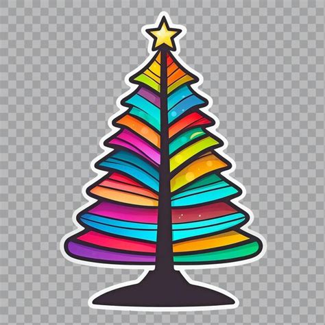 Premium Psd Merry Christmas Santa Claus Sticker Design