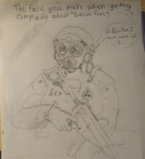 Worked On While Watching Scp Videos Work In Progress Mtf Unit