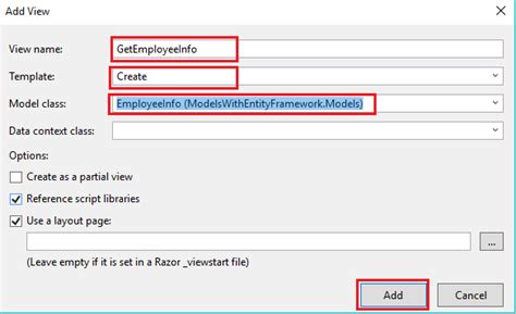 Models In Aspnet Mvc 5 Using Entity Framework