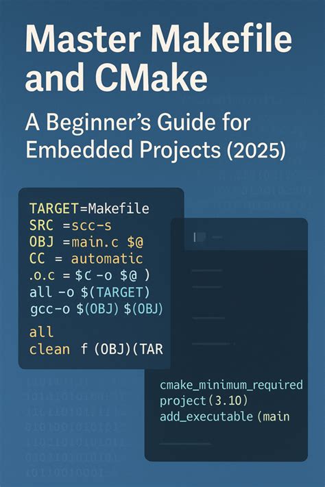 Master Makefile And Cmake A Beginners Guide For Embedded Projects 2025