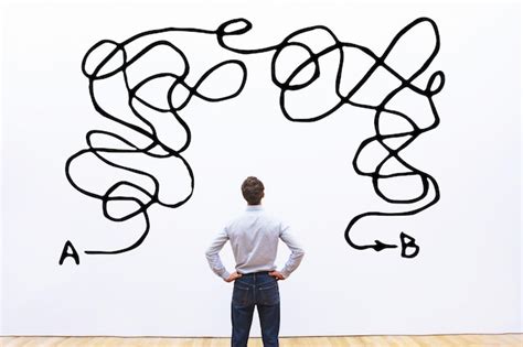 Premium Photo Complicated Solution Of Problem Complex Business Idea