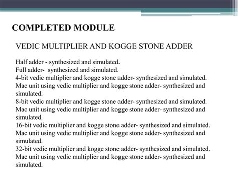 Modified Architecture Of Mac Using Vlsi Technology In Verilog 2nd
