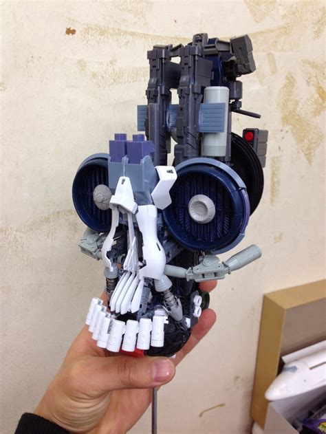 Gundam Guy Gundam Model Gunpla Kit Bash Skull Custom Build