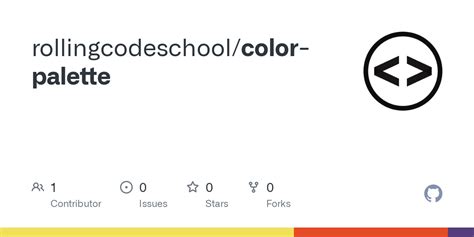 Github Rollingcodeschoolcolor Palette