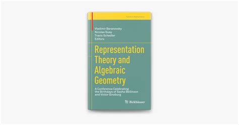 ‎representation Theory And Algebraic Geometry On Apple Books