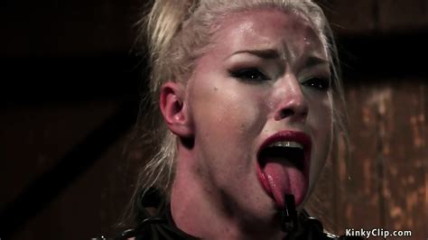 Blonde Finger Fucked In Device Bondage Eporner