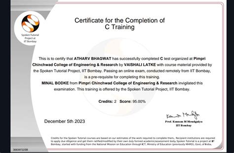 Atharv Bhagwat On Linkedin Cprogramming Certificationsuccess Codingjourney