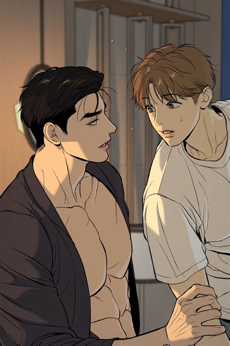 투디갤 웹툰 떡대 큰 미남이 어두운 가운을 입는게 좋다