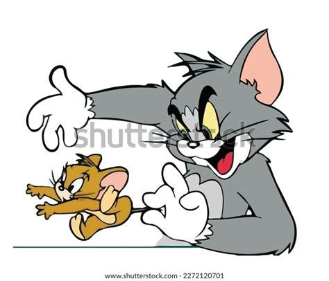 Tom Jerry Art Design Vector Template Stock Vector Royalty Free 2272120701 Shutterstock